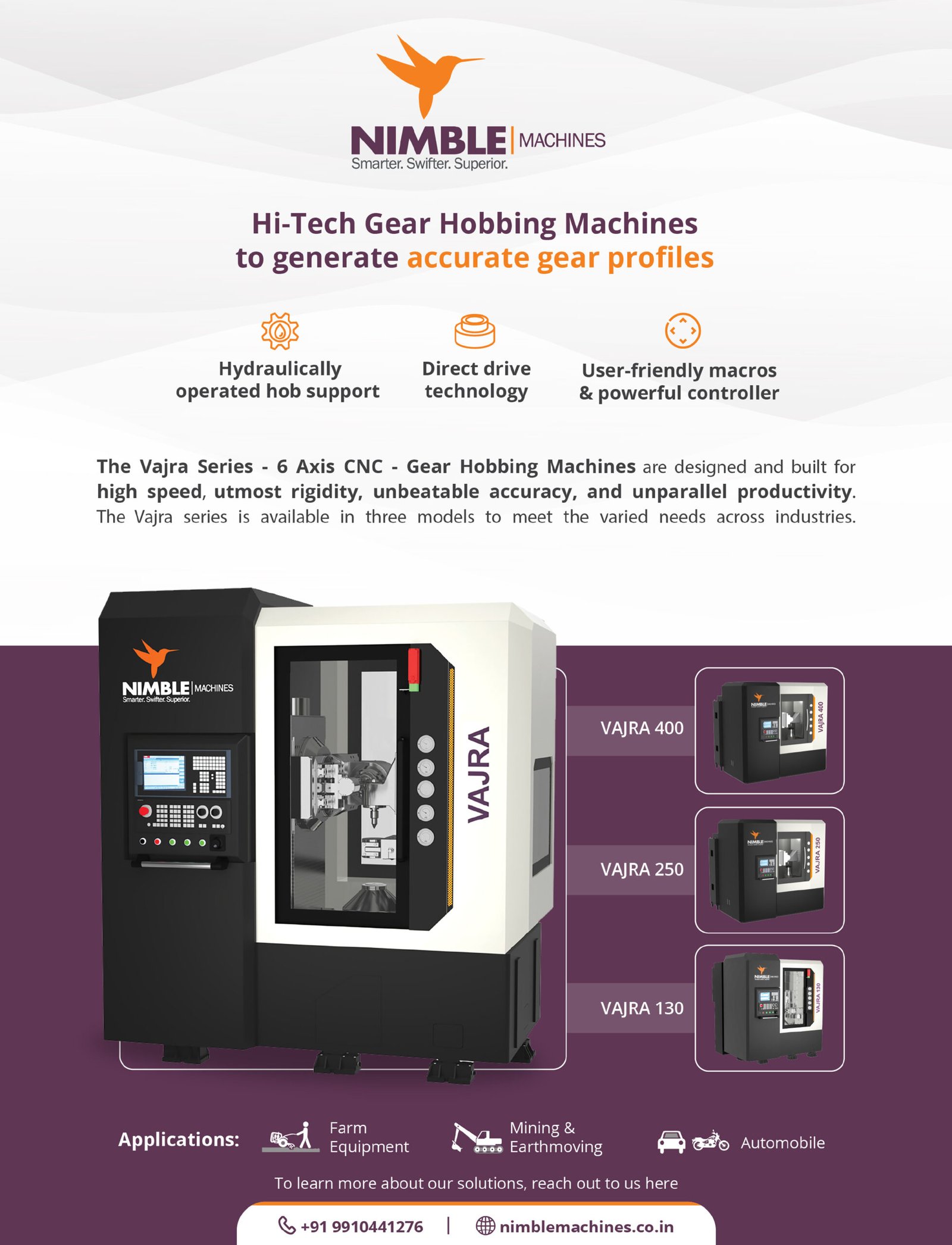 Gear Technology India NIMBLE 4th edition ad - Gear Technology India